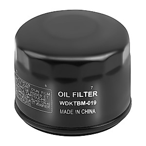 WDKTBM 2 pack 492932S Oil Filter Fits for B & S 492932 695396 696854 John Deere am125424 GY20577 LG492932S Kohler 2505001 Tecumseh 36563 Lawn Mower Tractor