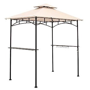 Garden Winds Replacement Canopy Top Cover for Heathermoore Grill Gazebo L-GG034PST- Standard 350