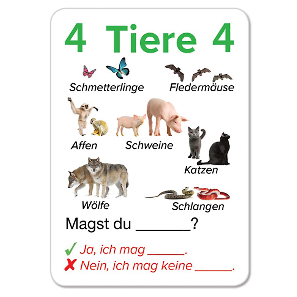 AGO Auf Deutsch - Card Game for Beginners Learning German! Practice German Conversation While Playing a Fun Card Game!