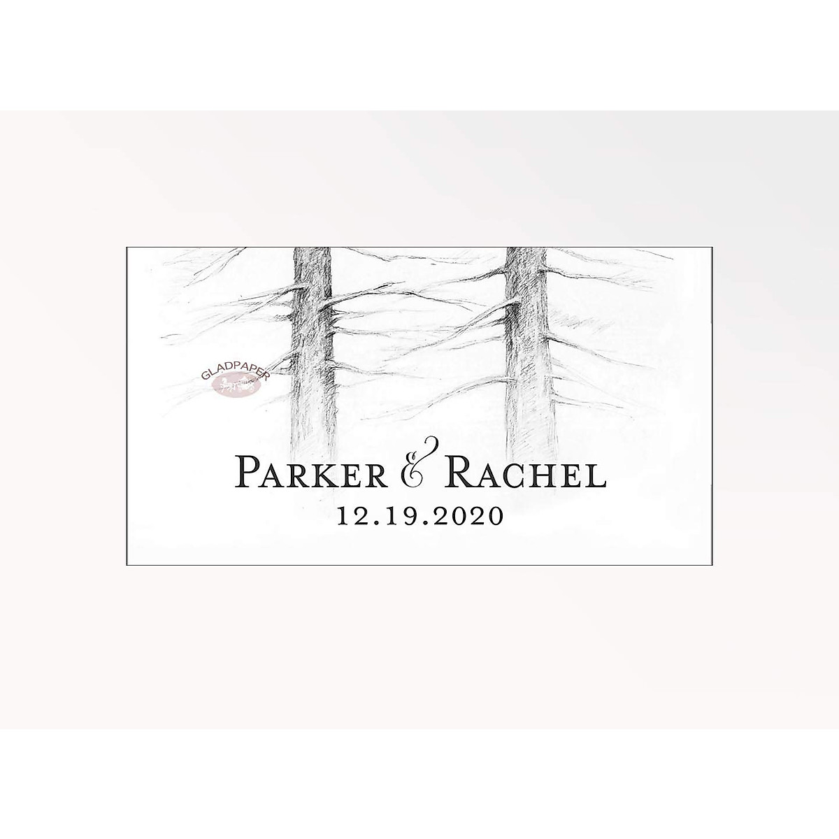 Alternative Wedding Guest Book, Pine Tree Guest Book Custom Wedding Guestbook, Wedding Guest Book Ideas, Rustic Guestbook Tree Alternative, Free Sign, GladPaper