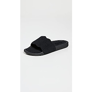 APL: Athletic Propulsion Labs Men's TechLoom Zigzag Slides, Black, 10 Medium US