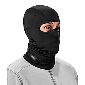 Ergodyne Mens Balaclava Face Mask, Black