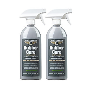 Ceramic Tire Dressing, Tire Protectant, No Tire Shine, No Dirt Attracting Residue 16.9oz Natural Satin/Matte Finish, Aircraft Grade Rubber Tire Care Conditioner, Better Than Automotive Products