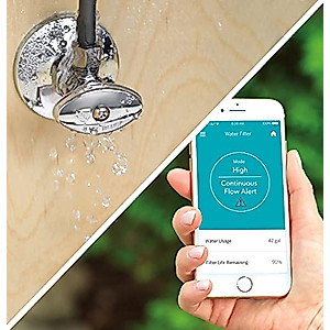 GE Smart Whole House Water Filtration System | Reduces Sediment, Rust & More | Install Kit & Accessories Included | Filter Not Included | Replace Filter (FTHPM, FTHTM, FTHLM) Every 3 Months | GXWH70M