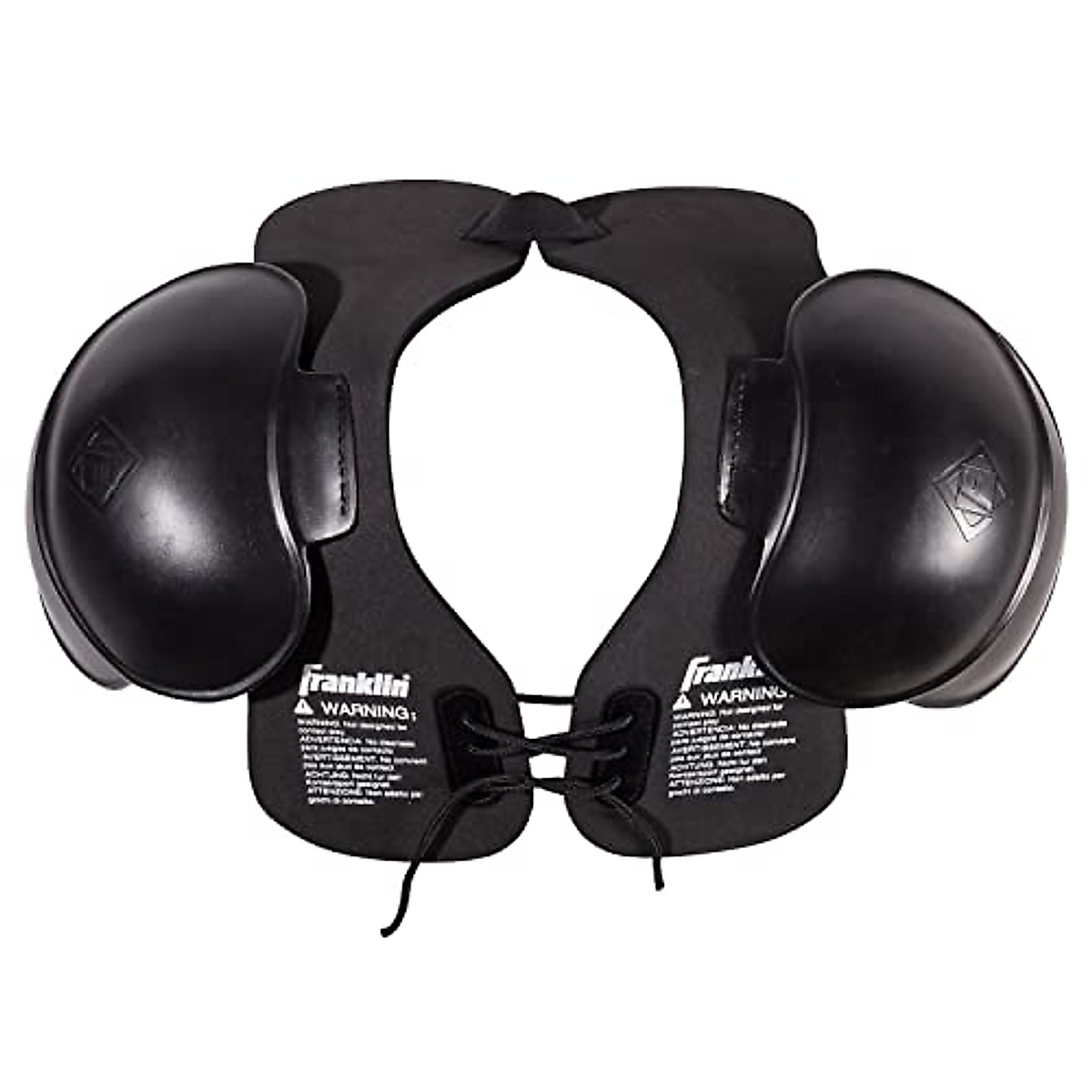 Franklin Sports Kids Costume Football Shoulder Pads - Lightweight Dress Up Shoulder Pads for Youth + Toddlers - Perfect for Halloween Football Costumes