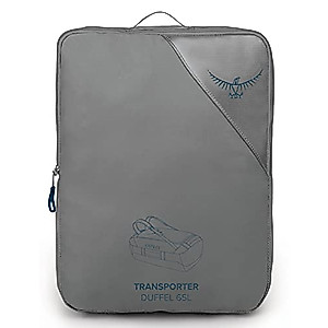 Osprey Transporter 65L Travel Duffel Bag, Smoke Grey
