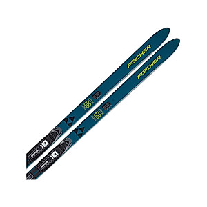 FISCHER Unisex Adults Outback 68 Crown/Skin Xtralite Maneuverable Nordic Adventure Downhill Backcountry Skis with BCX Auto Step-in Bindings, 169 cm