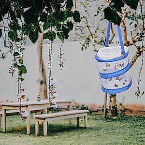 Vaguelly Butterflies Mini and Habitat Cage Portable Net Observation Cage for Kids Children Outdoor Toys