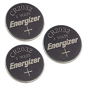 Energizer ECR2032 (CR2032) 3 Volt Lithium Coin Battery, On Tear Strip