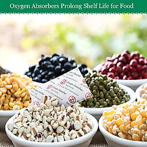 MaiFlaFre 100cc (100Packets) Oxygen Absorbers for Food Storage, Food Grade Oxygen Absorbers Packets for Food