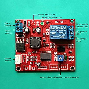 Taidacent 24V Audio Signal Trigger Relay Module Sound Sensor Sound Delay Input Audio Signal Relay Control Switch Performance Stable
