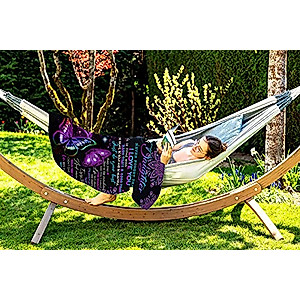 yuboo to Daughter's Gifts Butterfly Blanket from Mom,Fleece Purple Sublimation Throw for Daughter&Girl's Gifts Birthday/Holiday Present,60x50 inches for Adults and Teens