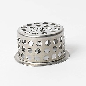 Thrifco 4400668 1-1/2 Inch Sink Strainer with Post for Bath Tub, Wash Basin