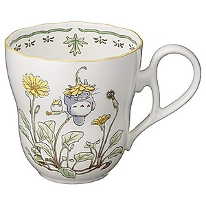 Noritake TT97855/4924-7 My Neighbor Totoro Mug, 12.8 fl oz (375 cc), Microwave Safe, 1 Piece, Bone China