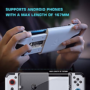 GameSir X2 Type-C Mobile Game Controller for Android Phone - Xbox Cloud, Stadia, Vortex Gaming Supported, 51° Movable Wired Joystick, Plug and Play E-Sports Gamepad, Clickable Analog Thumbsticks