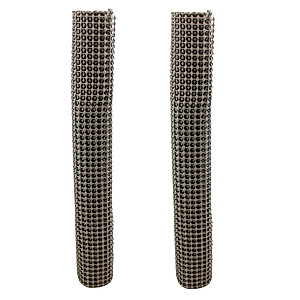 2 Pack Multi Purpose Anti-Slip Shelf and Draw Liner Mat Non Skid 18" x 47" - Trim to Fit - Ideal as a Tool Box Liner Home Office RV (Gray)