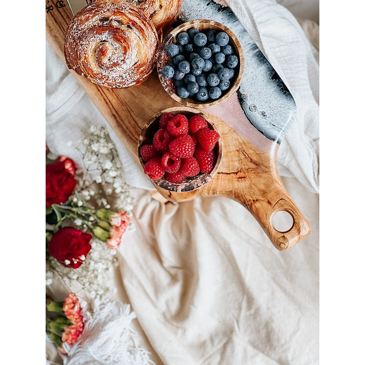 Long Resin Serving Board, Personalised Cheese Board, Engraved Chopping Board, Gift For Mother, Gift For Mum, Mom, Best Friend Birthday