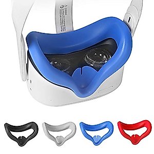 Oculus Quest 2 Silicone Eye Mask Case (red)