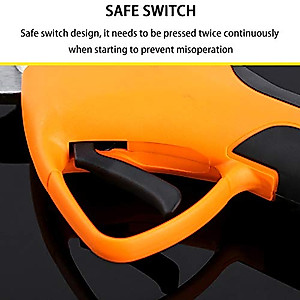 DAPAO Electric Pruning Shears,Lithium Battery Gardening Fruit Tree Pruning Shears,Household Agricultural Garden Pruning Shears,Simple Operation/Long-Lasting Battery Life/Non-Slip Handle