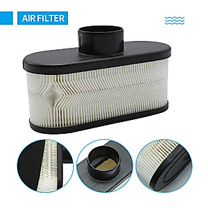 Hoypeyfiy Lawn Mower Tractor 11013-7047 Air Filter Oil Filter Kit Replacement for Kawasaki FR651V FR691V FR730V FS481V
