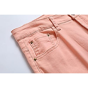 WULFUL Men's Ripped Jeans Slim Fit Skinny Stretch Comfy Denim Jeans Pants