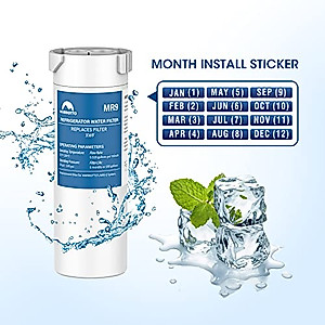 MARRIOTTO XWF Water Filter Replacement for GE XWF Refrigerator Water Filter, 3 Pack (Not XWFE)