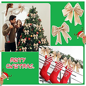 WILLBOND 50 Yards 2.5 Inch Christmas Velvet Wired Ribbon Fabric Decorative Ribbon for DIY Craft Bows Wreath Gift Wrapping Christmas Holiday Wedding Indoor Outdoor(Gold)