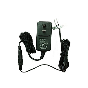 UpBright 24V AC/DC Adapter Compatible with LiftMaster Universal Radio Control Receiver 85LM 355LM 412HM 422LM 423LM 535LM 850LM 95LM 24-Volt 12V-24VDC Power Supply (2 Terminal connectors Power Cord)