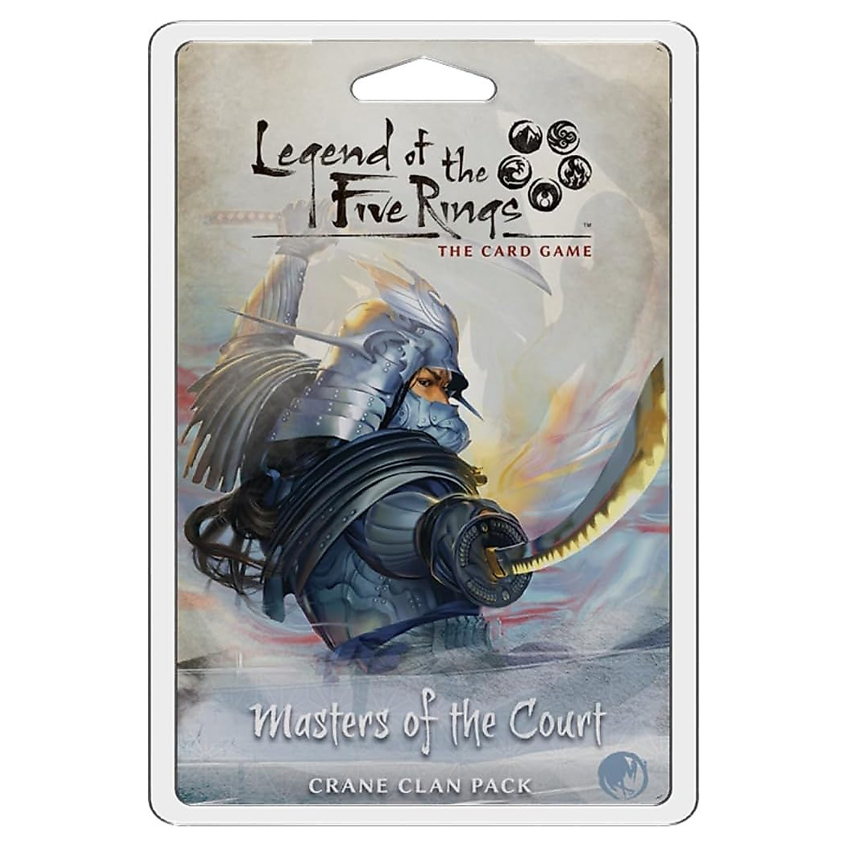 Fantasy Flight Games Legend of The Five Rings: The Card Game Masters of The Court Clan Pack - Tactical Strategy Game for Kids & Adults, Ages 14+, 2 Players, 45-90 Minute Playtime, Made