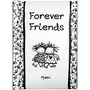 Blue Mountain Arts Little Keepsake Book "Forever Friends" 4 x 3 in. Perfect Pocket-Sized Mini-Book—Christmas, Birthday, or “Just Because” Friendship Gift, by Marci & the Children of the Inner Light