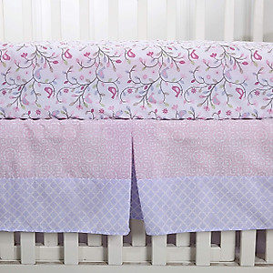 Baby Spark Chirpy The Bird 3pc Soft Cotton Crib Bedding Set