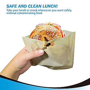 20 Pack Toaster Bags, Reusable Non-Stick Oven Bags for Grilled Cheese Sandwiches, Chicken, Nuggets, Panini and more (4 Sizes)