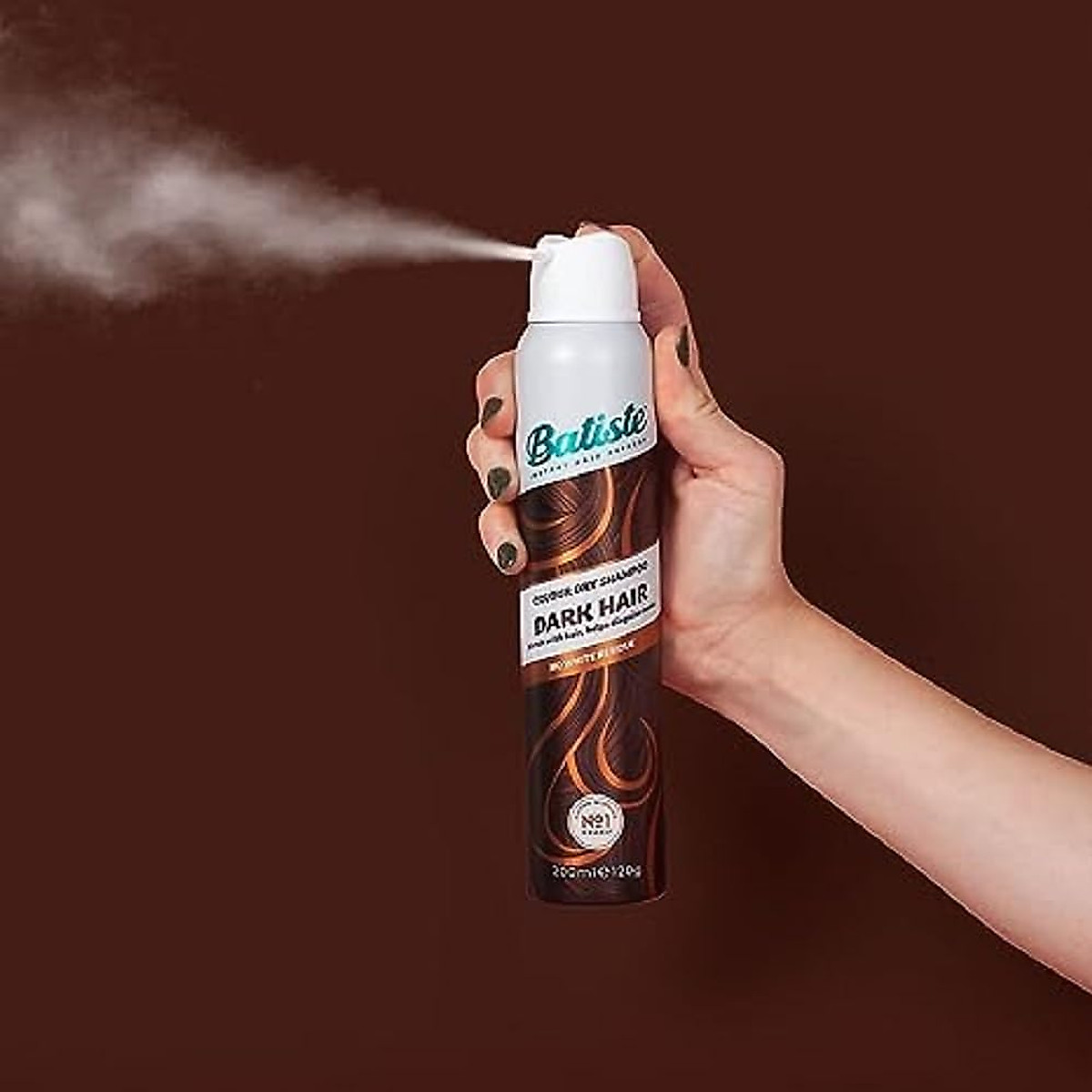 Batiste Dry Shampoo, Dark & Deep Brown 6.73 oz (Pack of 3)