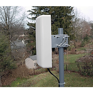 Proxicast 4G / LTE / 5G Cross-Polarized (MIMO) 7-10 dBi High-Gain Fixed-Mount Outdoor Directional Panel Antenna (Renewed)