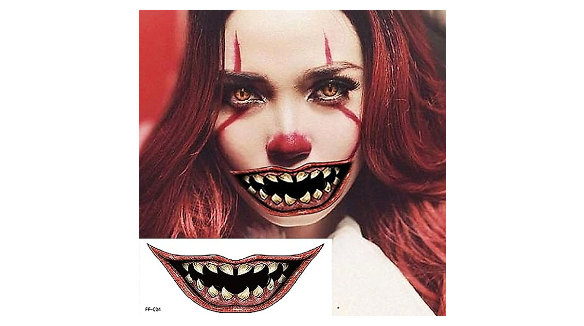 Realistic Halloween Prank Temporary Tattoo Stickers