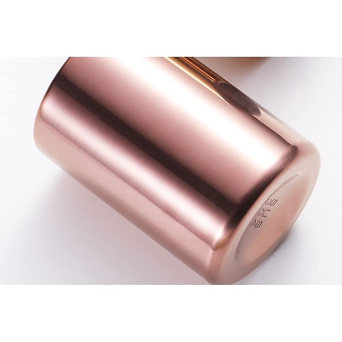 1 Piece Stainless Steel Fruit Fork Holder Cocktail Fork Holder Jar Stainless Steel Kitchen Utensil Holder Food Pick Forks Holder Coffee Spoon Holder Cup, Rose-Gold