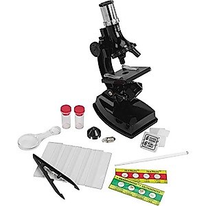 Learning Resources Elite Microscope, Microscope for Kids, Science Toys for Kids, 21 Pieces, Ages 8+