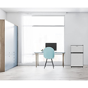 Honeywell 3.1 Cu Ft Mini Fridge with Freezer, Double Door, Low noise, Compact Refrigerator for, Office, Dorm Adjustable Temperature, Stainless Steel