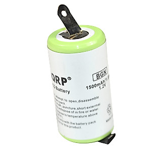 HQRP Battery Compatible with Wahl 00745-302 745-302 9877 9879 8900 8061 7070 7353 7045 7030 7037 7355 5-Star Shaver Trimmer