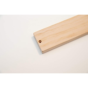 CC KITS Set of Eight (8) 53 1/4 Inch Full/Double Size Solid Wood Support Bed Slats｜Use Crib Conversion Kits｜Platform Frame for Mattress｜Bunkie Board, Box Spring or Foundation Replacement Option