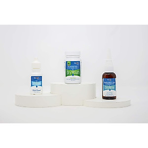 Hyalogic HyaMints Breath Mints for Dry Mouth- Sugar Free Mint Flavor— Natural Breath Freshener w/Hyaluronic Acid, Cranberry Extract, Xylitol, Slippery Elm, Orange Pectin (60 Count)