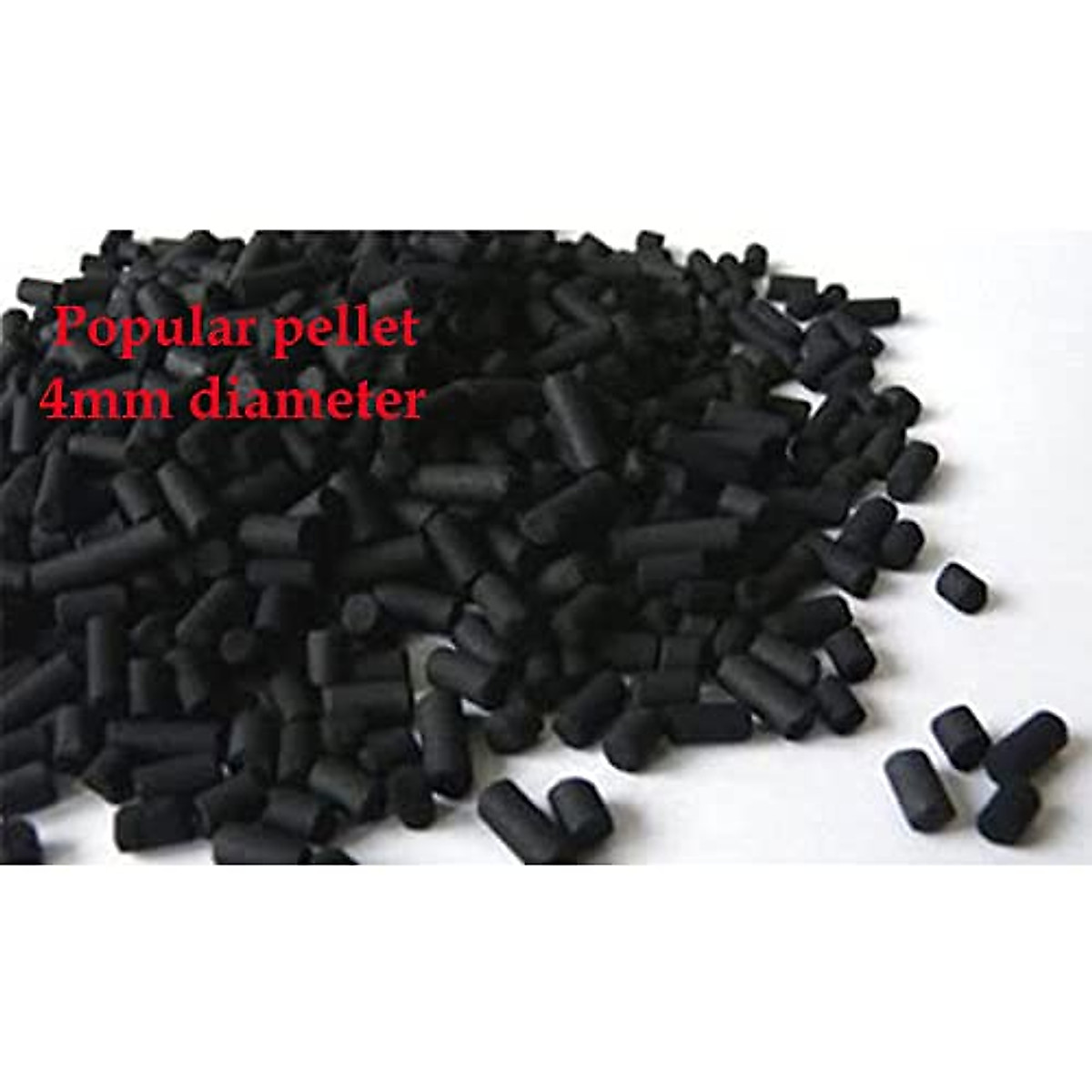 AQUAPAPA 6 lbs Carbon Charcoal Filter Media Pellets in 6 Mesh Bags for Aquarium Fish Tanks