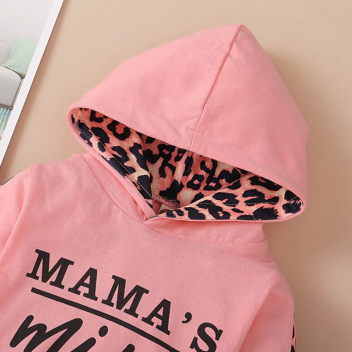 Newborn Baby Girl Clothes Outfits Infant Hooded Sweatshirt Pants Headband Toddler Girl Clothing Set