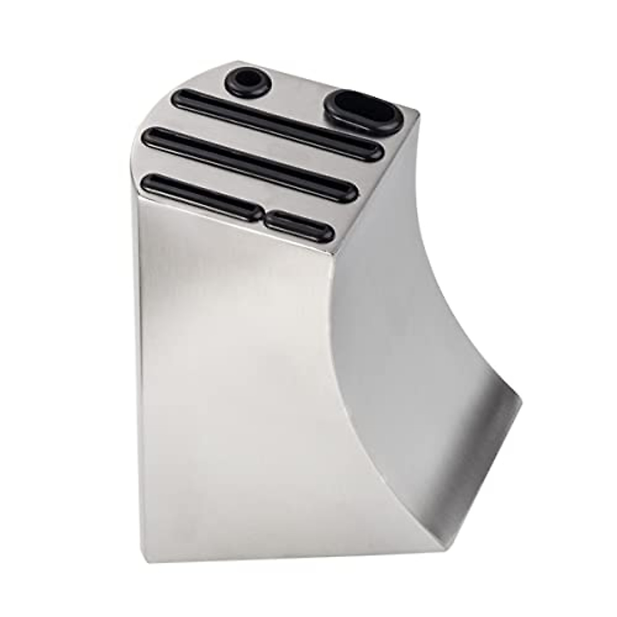 UPKOCH Storage Shelves Kitchen Utensil Holder 2pcs Block Home Knife Kitchen Storage Organizer Rack For Inserted Steel Stainless Restaurant Holder Storage Shelves Kitchen Utensil Holder