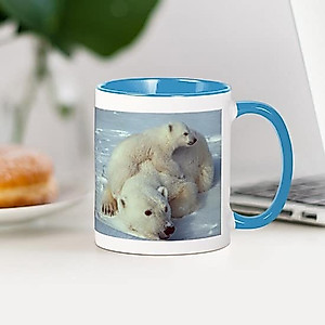 CafePress Polar Bear Mugs Ceramic Coffee Mug, Tea Cup 11 oz