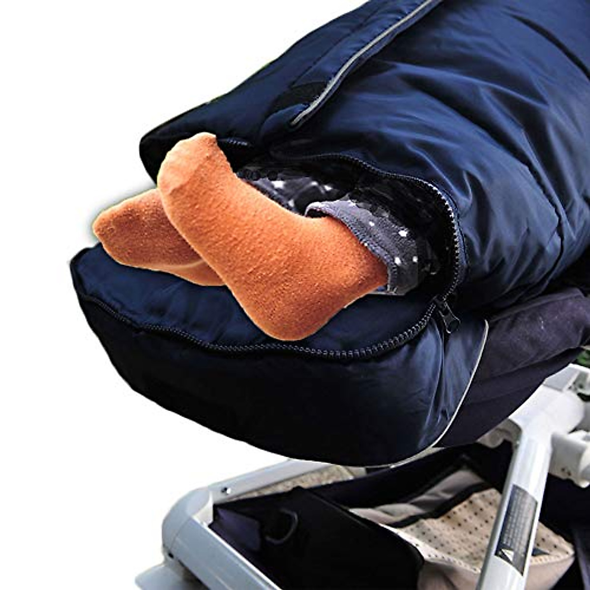 Warm Cuddly Weather Resistant Baby Footmuff Fits Most Toddler Strollers/Sleeping Bag Cocoon, Cozy Warmer for Baby Outdoor Walking with Unique Design