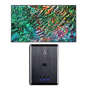 SAMSUNG QN75QN90BAFXZA 75" QLED Quantum Matrix Neo 4K Smart TV with an Austere 7S-PS4-US1 4-Outlet Power with Omniport USB (2022)