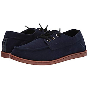 Quiksilver mens Harbor Dredged Lowtop Casual Shoe Sneaker, Blue/Brown/Blue Harbor Dredged, 14 US