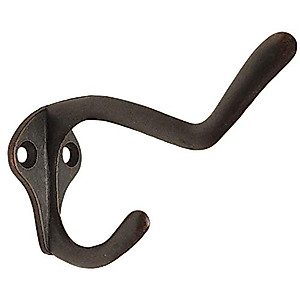 Designers Impressions 10 Pack 57563 Oil Rubbed Bronze Coat & Hat Hook
