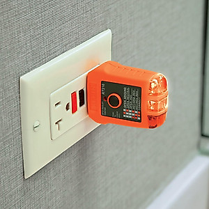 Klein Tools 80025 Outlet Tester Kit with GFCI Tester and Non-Contact Voltage Tester, 2-Piece